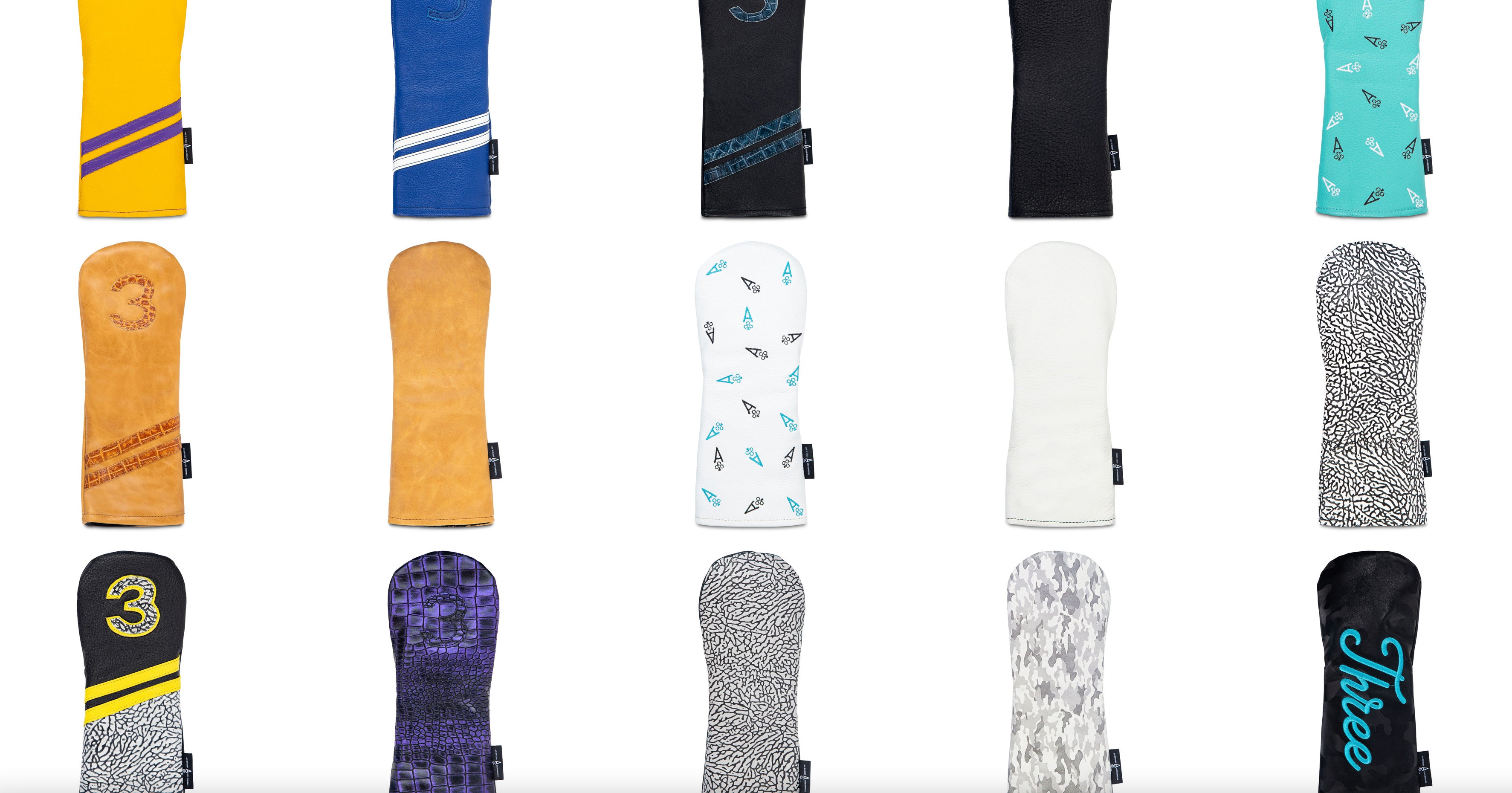 Best Selling Golf Headcovers | Buy Golf Leather Headcovers Online – Ace ...