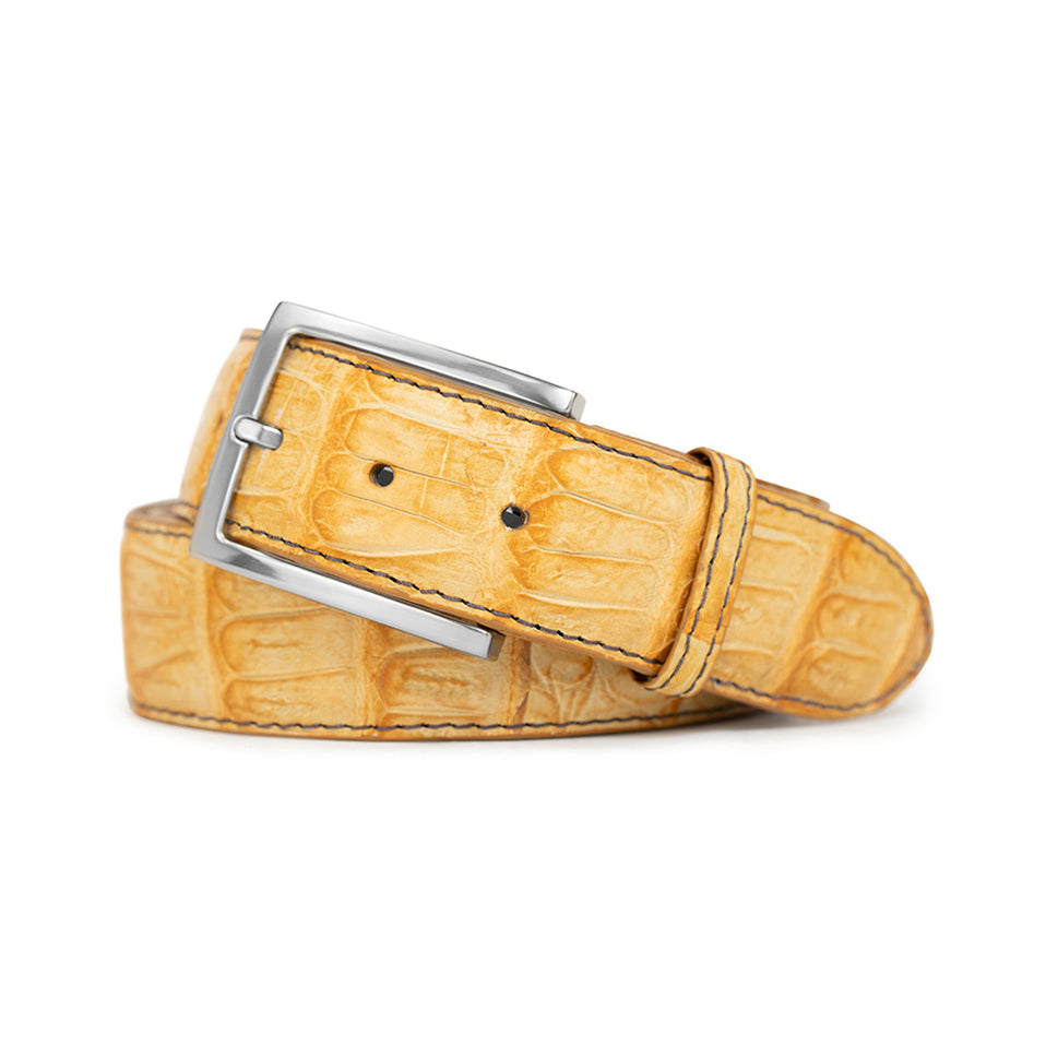 Lilac Alligator Genuine Leather Handmade in USA Golf Belt | Ace – Ace ...