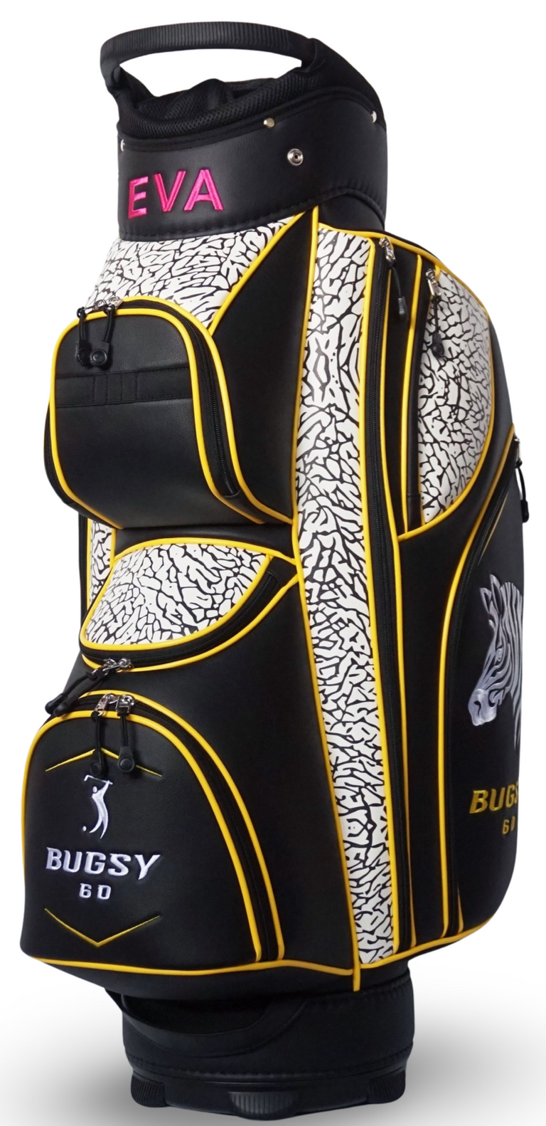 Custom Leather Cart Golf Bag | Ace of Clubs Golf Company