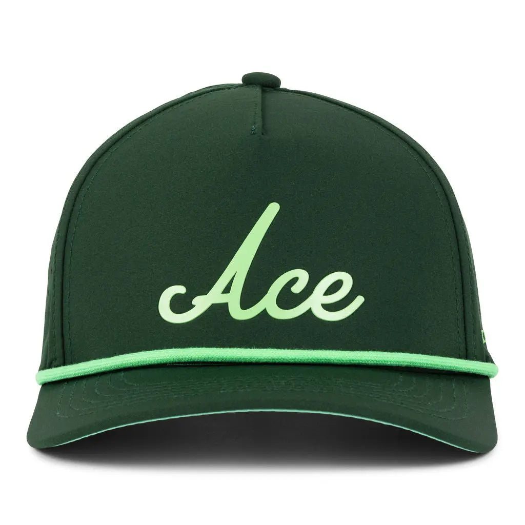 Dill Green Rope ACE Golf Hat | Ace of Clubs Golf Company