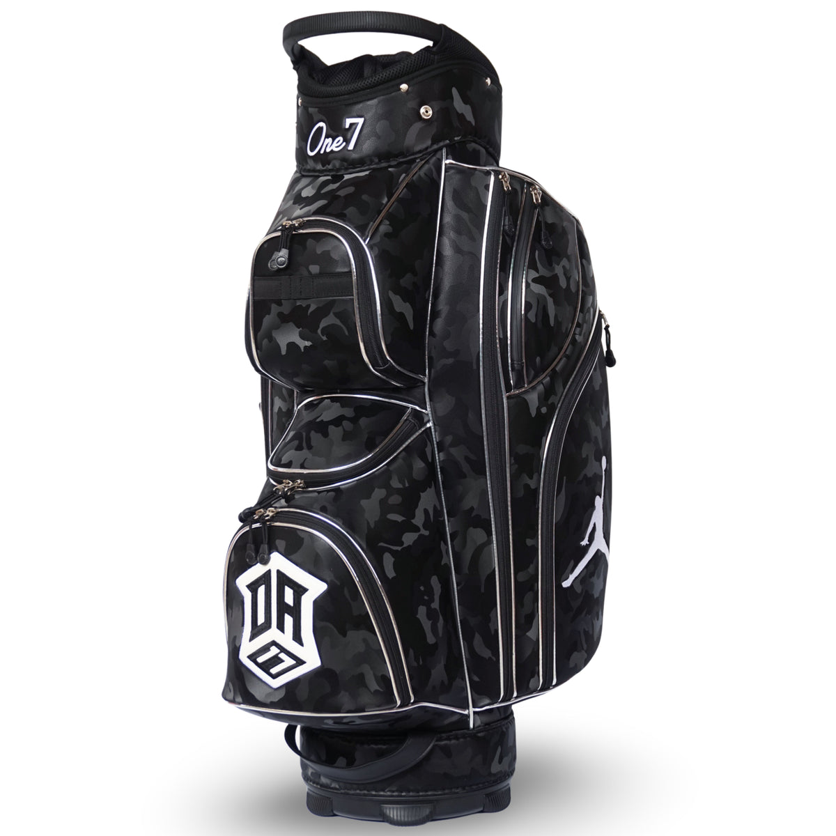 Custom Leather Cart Golf Bag | Ace of Clubs Golf Company