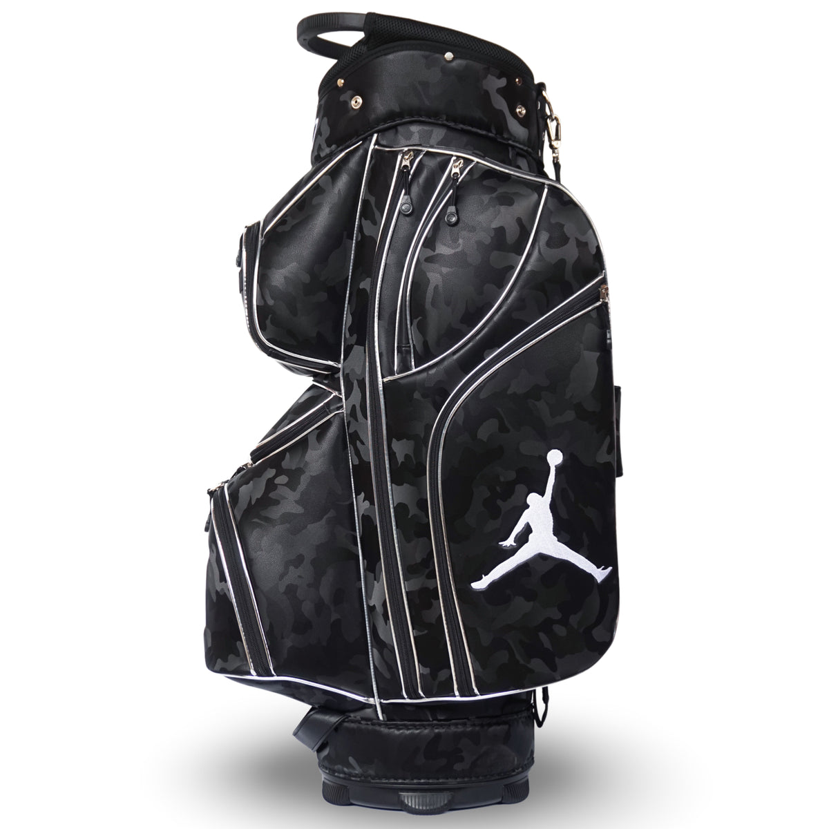 Custom Leather Cart Golf Bag | Ace of Clubs Golf Company