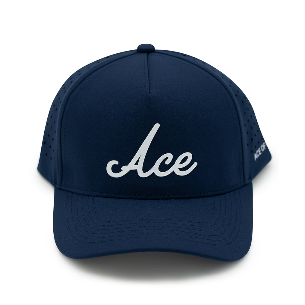 Navy Blue Ace Golf Hat | Ace of Clubs Golf Company | Made in USA