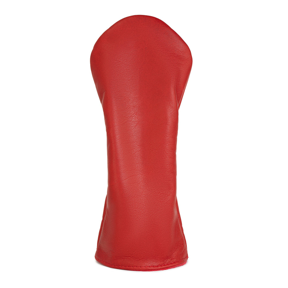 RUBY RED GENUINE LEATHER CUSTOM HEADCOVER | HANDMADE IN USA – Ace of ...
