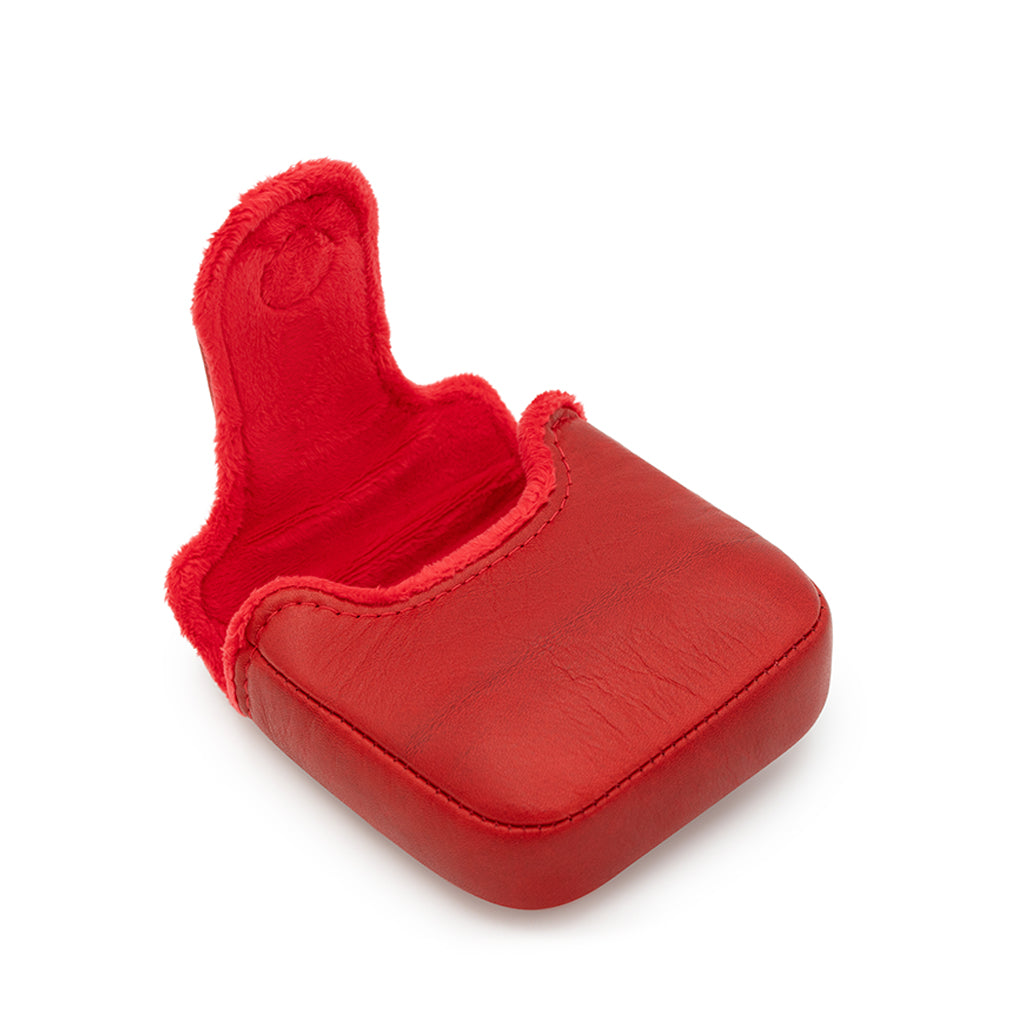 RUBY RED LEATHER CUSTOM MALLET PUTTER GOLF HEADCOVER | USA – Ace of ...