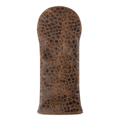 WHISKEY ALLIGATOR GENUINE LEATHER CUSTOM GOLF HEADCOVER | MADE IN USA ...